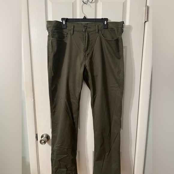 Dockers | Pants | Mens Dockers Straight Fit Pants 38 X 32 Dark Green ...